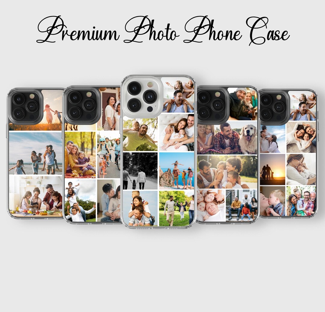 Custom Photo Collage Phone Case: Personalized Picture Gift - Etsy