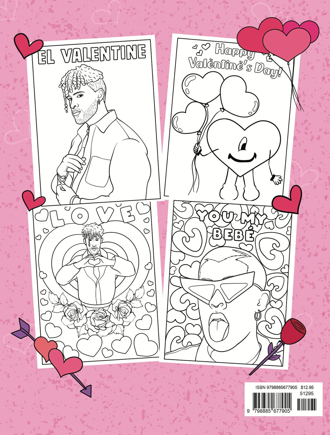 World's Hottest Coloring Book: Bad Bunny Valentine's Edition - Etsy