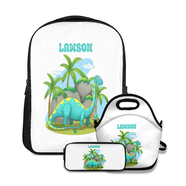 Kids Backpack With Matching Lunch Box - Etsy