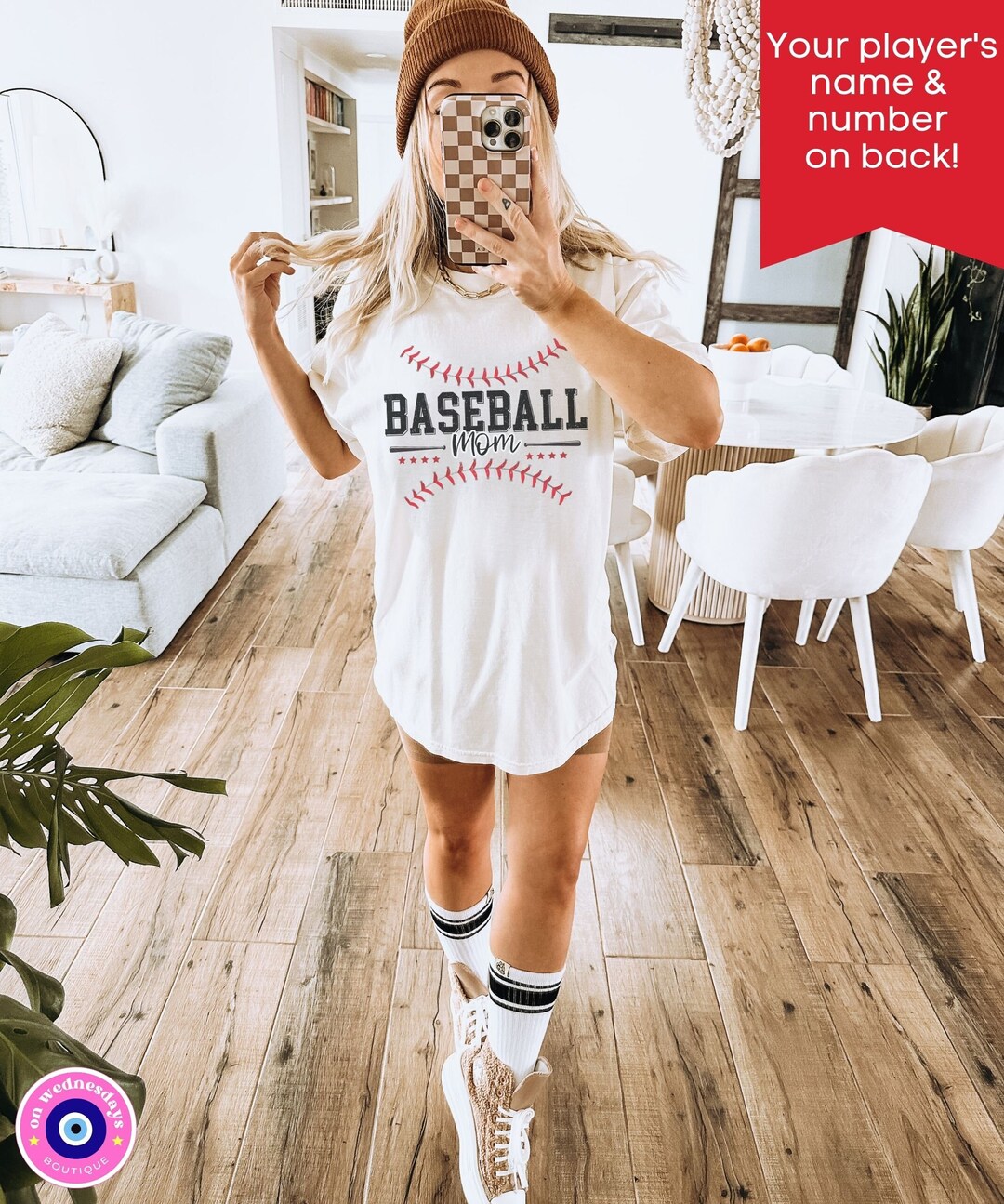 Custom Baseball Mom Shirt Mom Baseball Tee Baseball Top for Mom ...