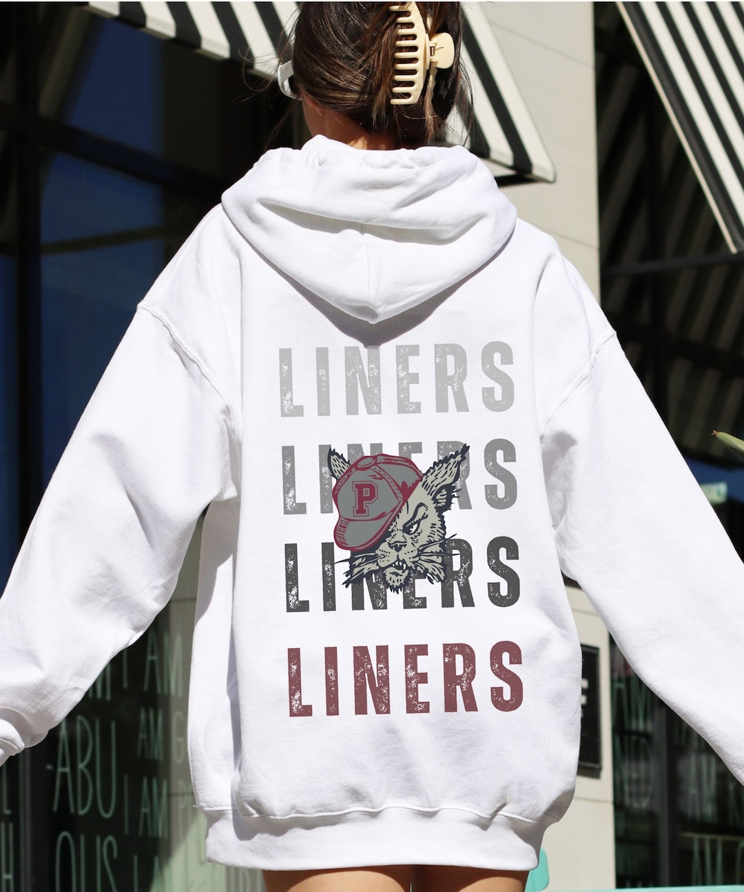 Liners on Repeat Hoodie - Etsy