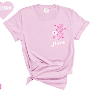 Personalized Girl Name Shirt, Custom Name Tshirt for Kids, Custom Tee ...