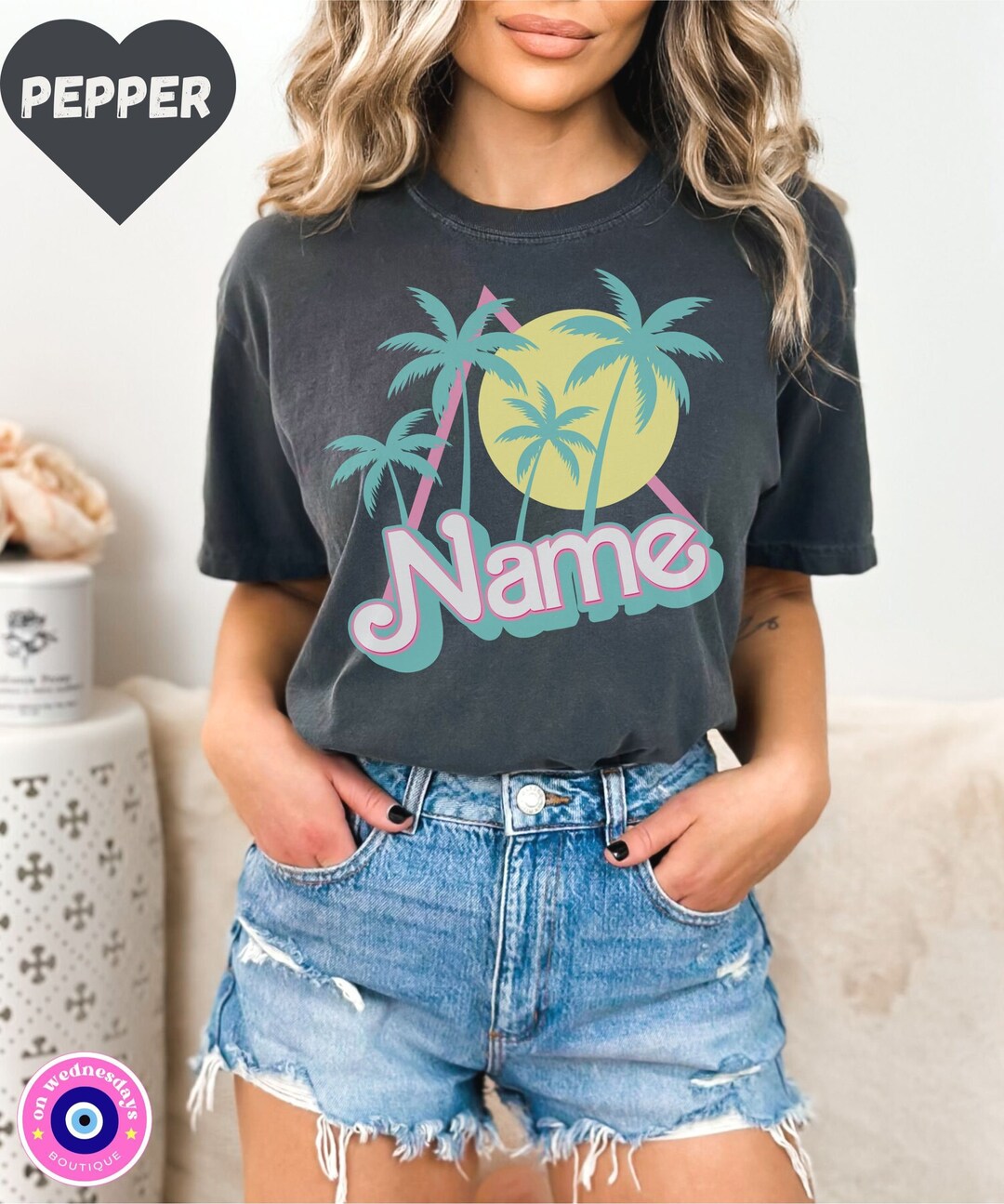 Your Name Here Shirt, Custom T-shirt for Women, Custom Shirt With Name ...