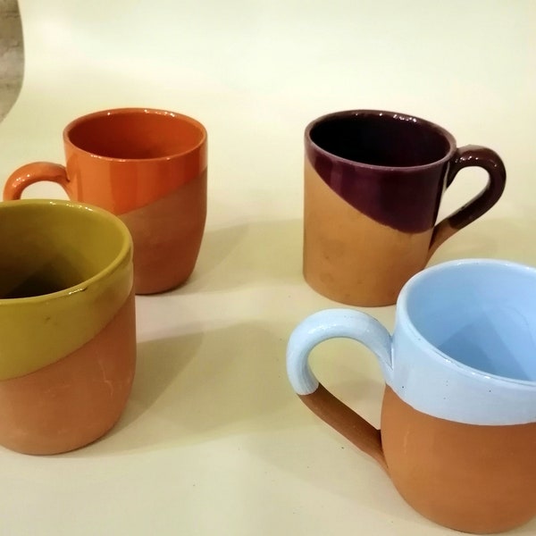 Terracotta Cup - Etsy
