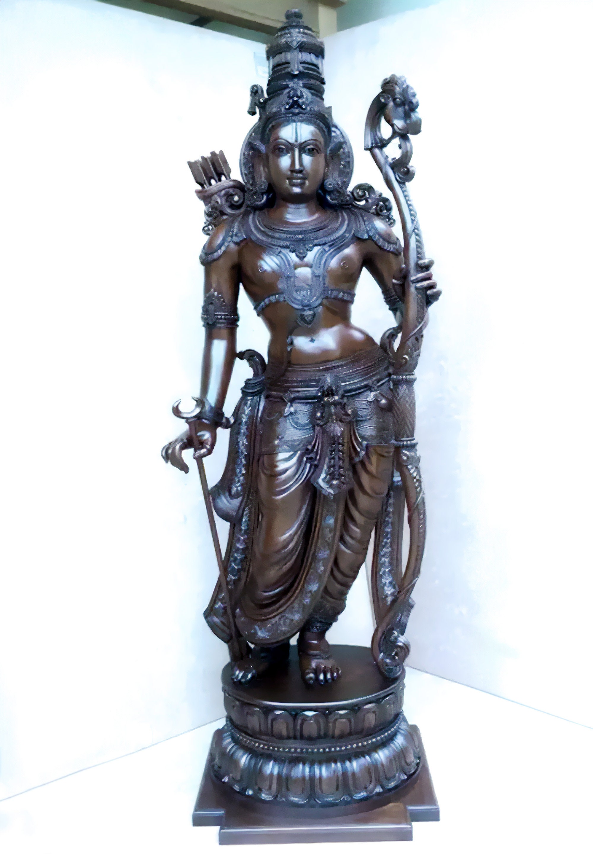 Statue of Lord Ram A.k.a. Rama Raman Ramar Ramachandra - Etsy Denmark