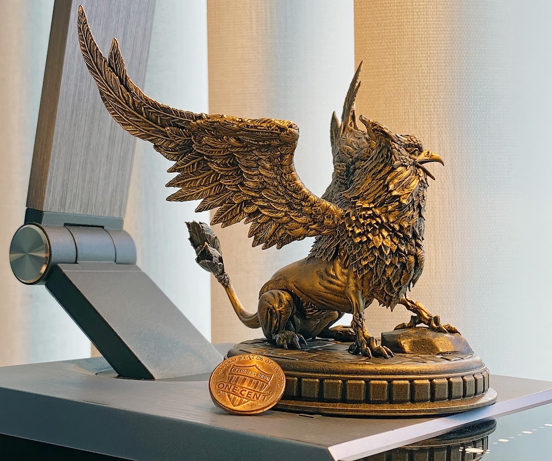 Griffin (griffon, Gryphon) Statue, Mythical Creature in Egypt, India ...