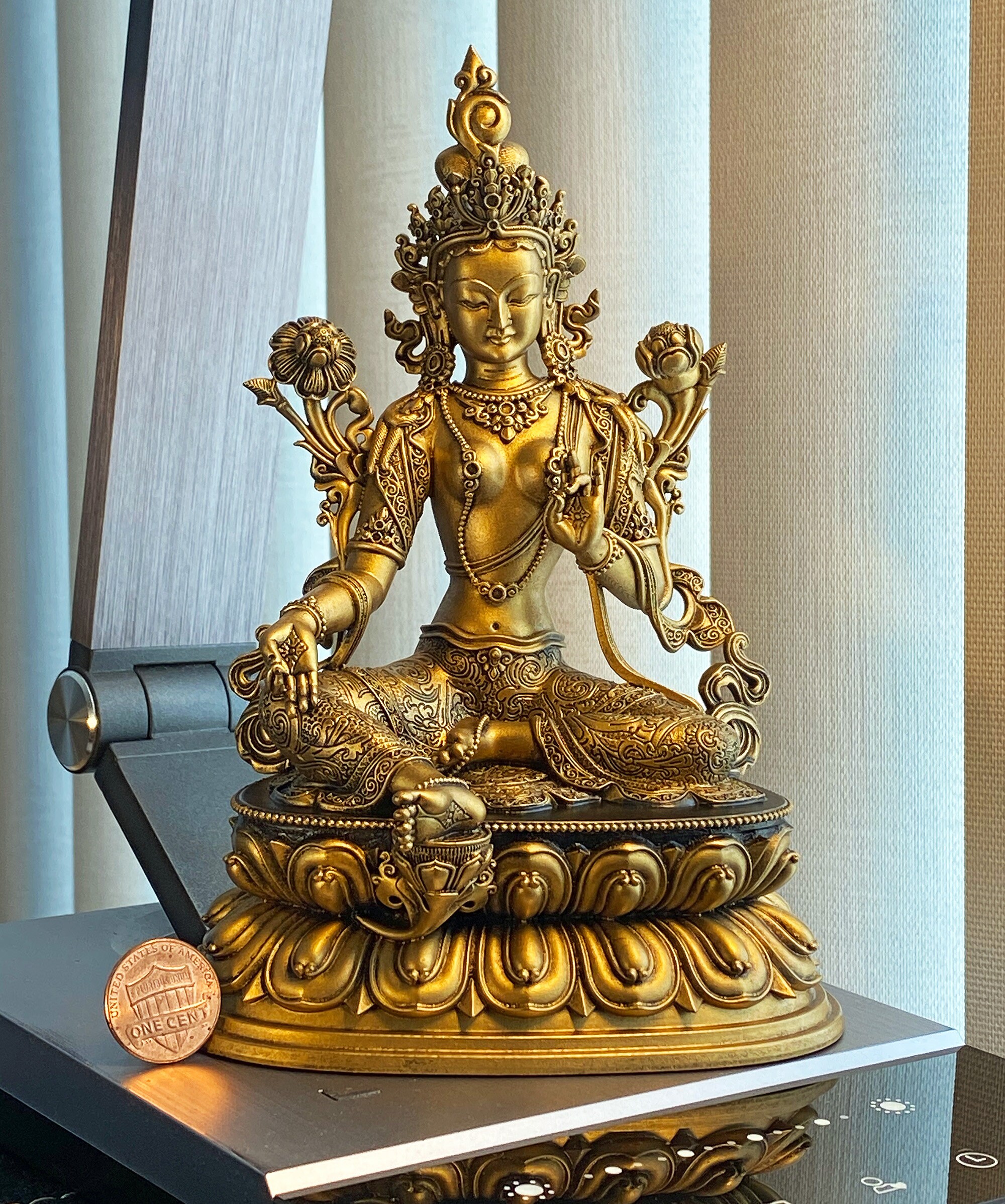 Statue of Tara, Female Bodhisattva, Meditation Deity, Mother of ...