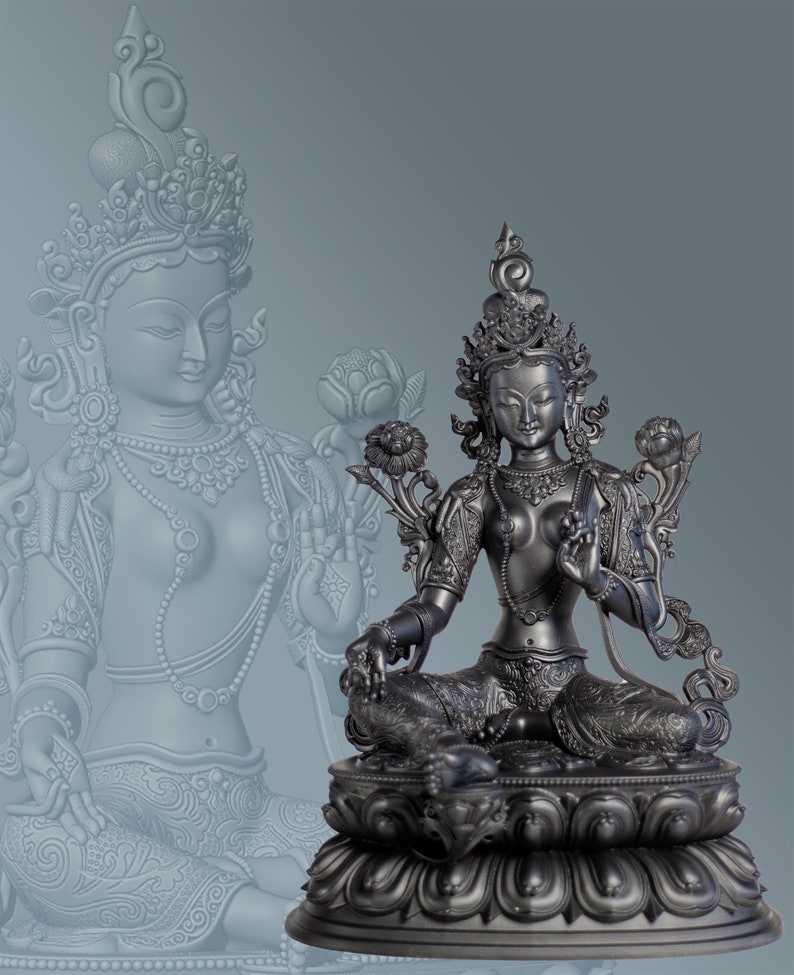 Classic Statue of Tara Female Bodhisattva Meditation Deity - Etsy