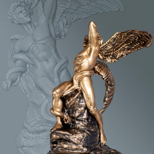 Lucifer Fallen Angel Statue, Morning Star (venus), Satan Devil. Uv ...