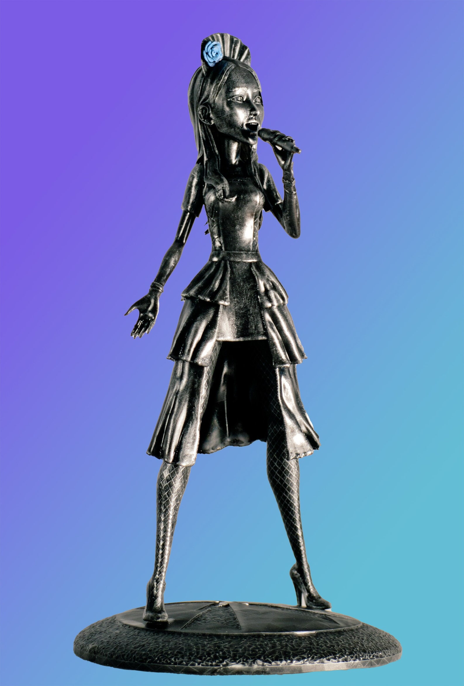 Figurine Of Saiki Atsumi From Band Maid The Rock Star Singer Etsy