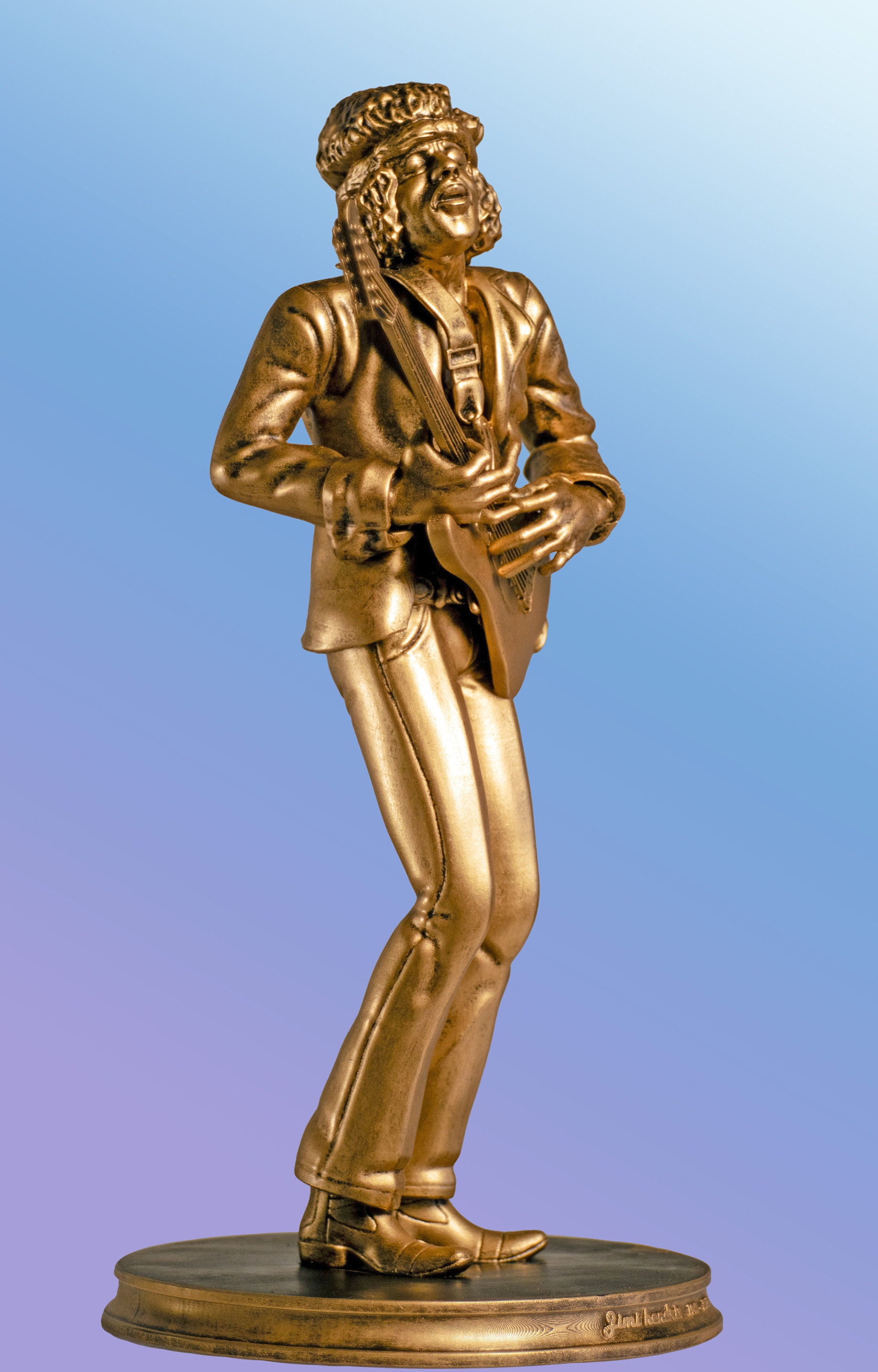 Statue of Jimi Hendrix, Legendary Rock-star Guitarist - Etsy