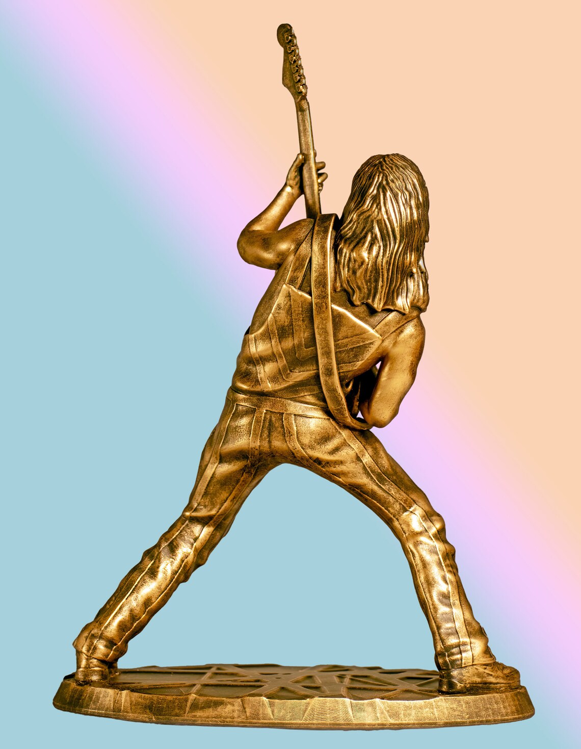 Statue of Eddie Van Halen (EVH), Legendary Rock-star Guitarist - Etsy
