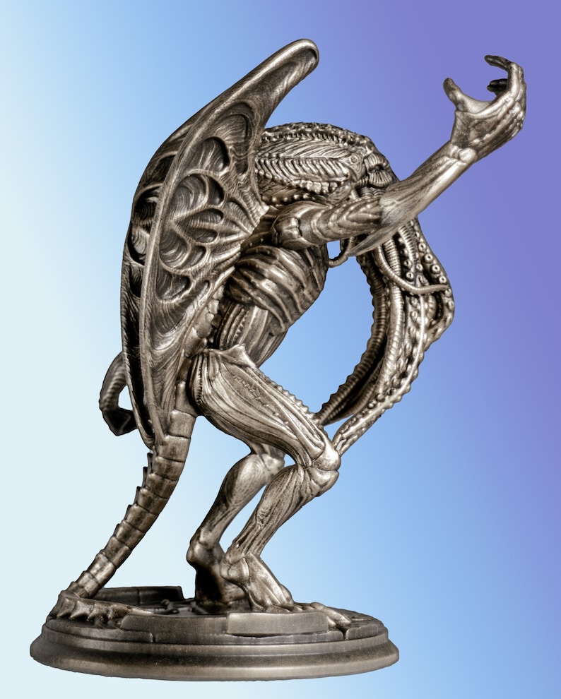 Statue of Cthulhu, the Great Old One Gigantic Alien Monster Invented by ...