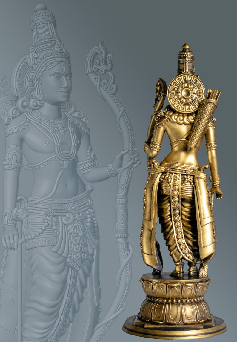 Buy Statue of Lord Ram A.k.a. Rama Raman Ramar Ramachandra Online in ...
