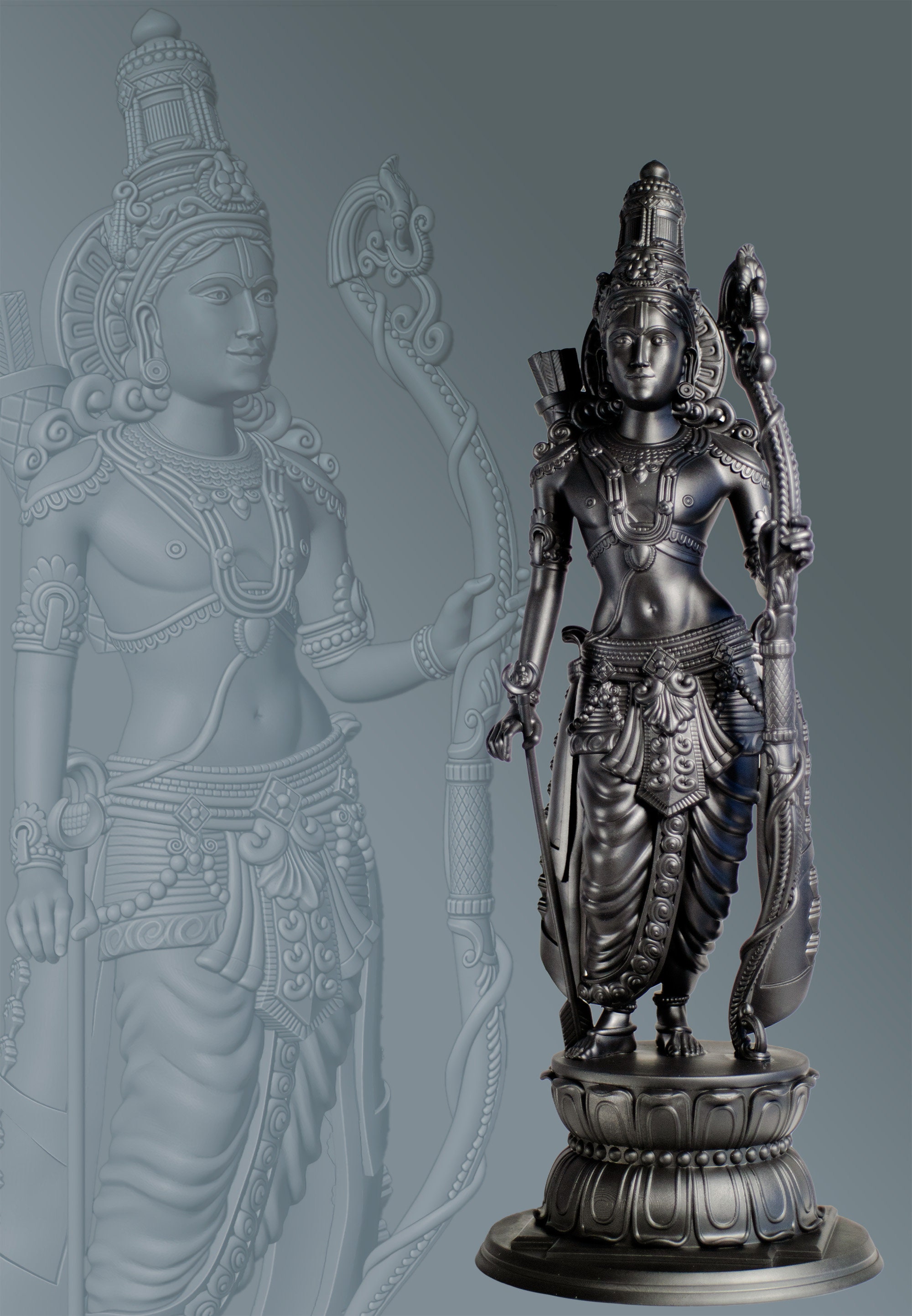 Statue of Lord Ram A.k.a. Rama Raman Ramar Ramachandra - Etsy Canada