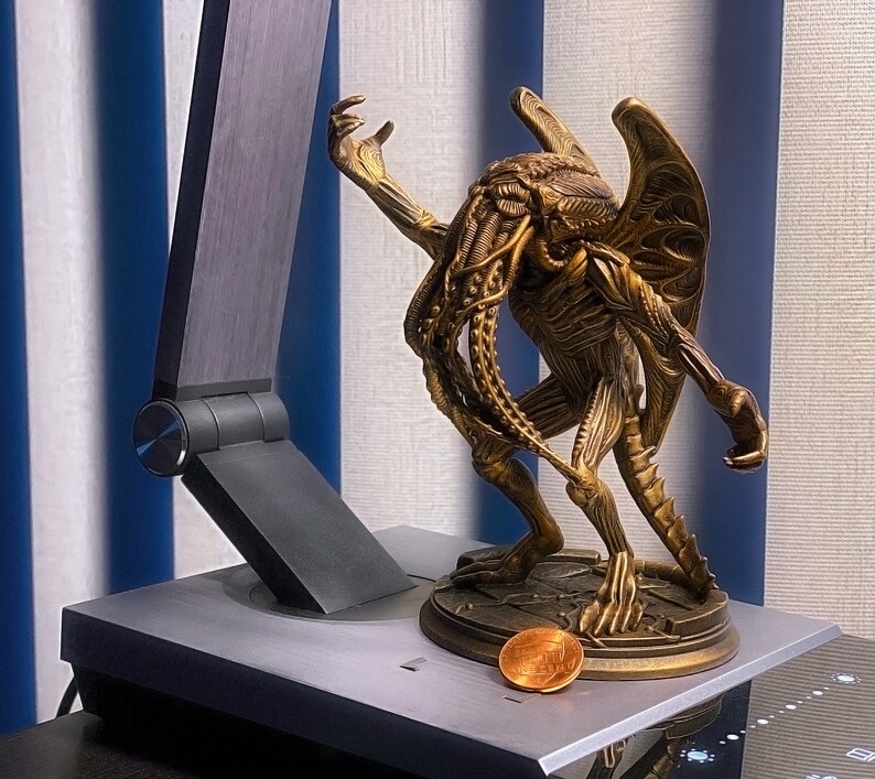 Statue of Cthulhu, the Great Old One Gigantic Alien Monster Invented by ...