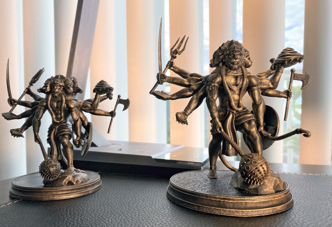 Statue of Lord Panchamukhi Hanuman, Five-faced Form of Sri Hanuman ...