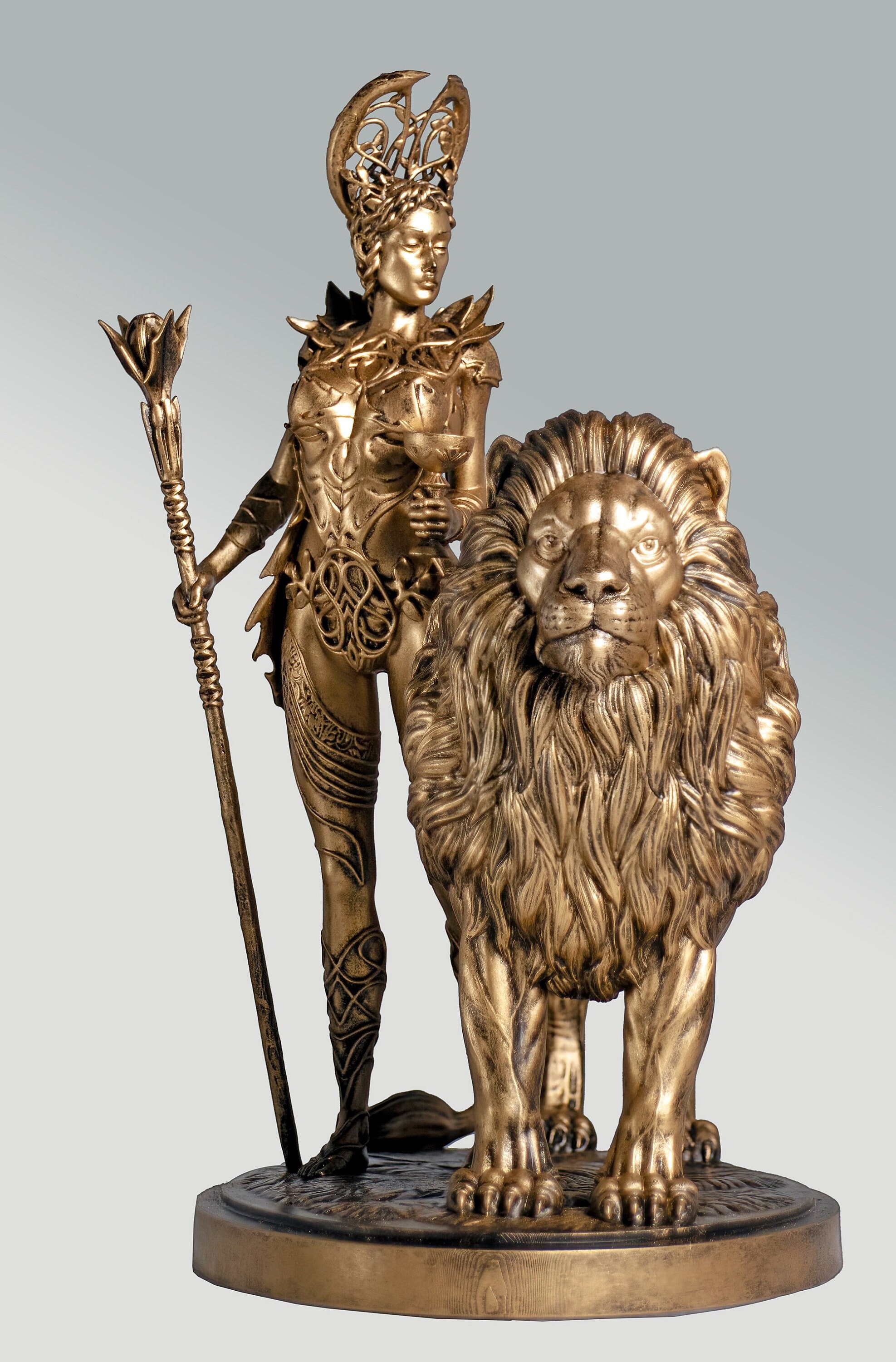 Statue of Circe, Ancient Greek Goddess of Sorcery, Witchcraft and Magic ...