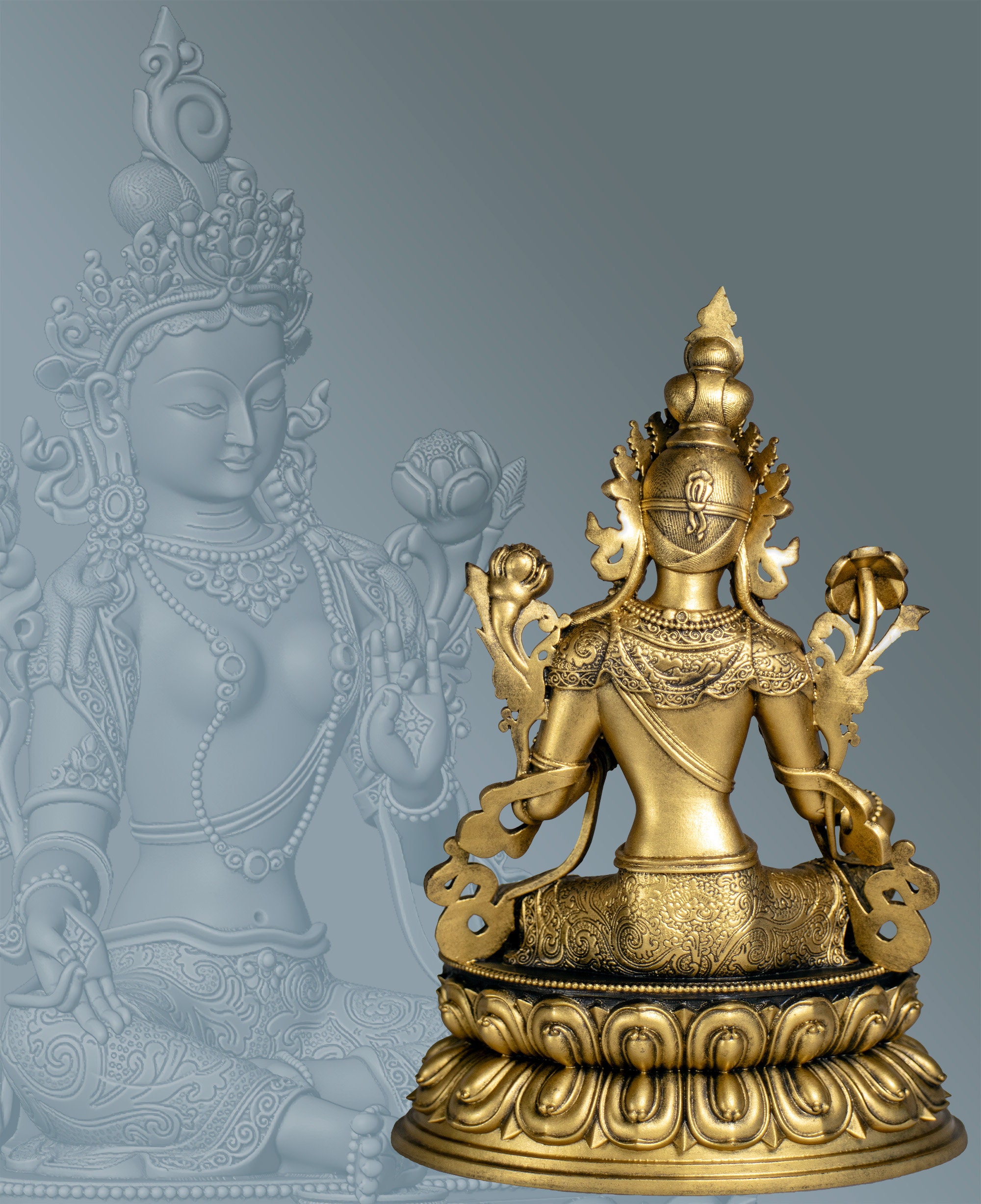 Statue of Tara, Female Bodhisattva, Meditation Deity, Mother of ...