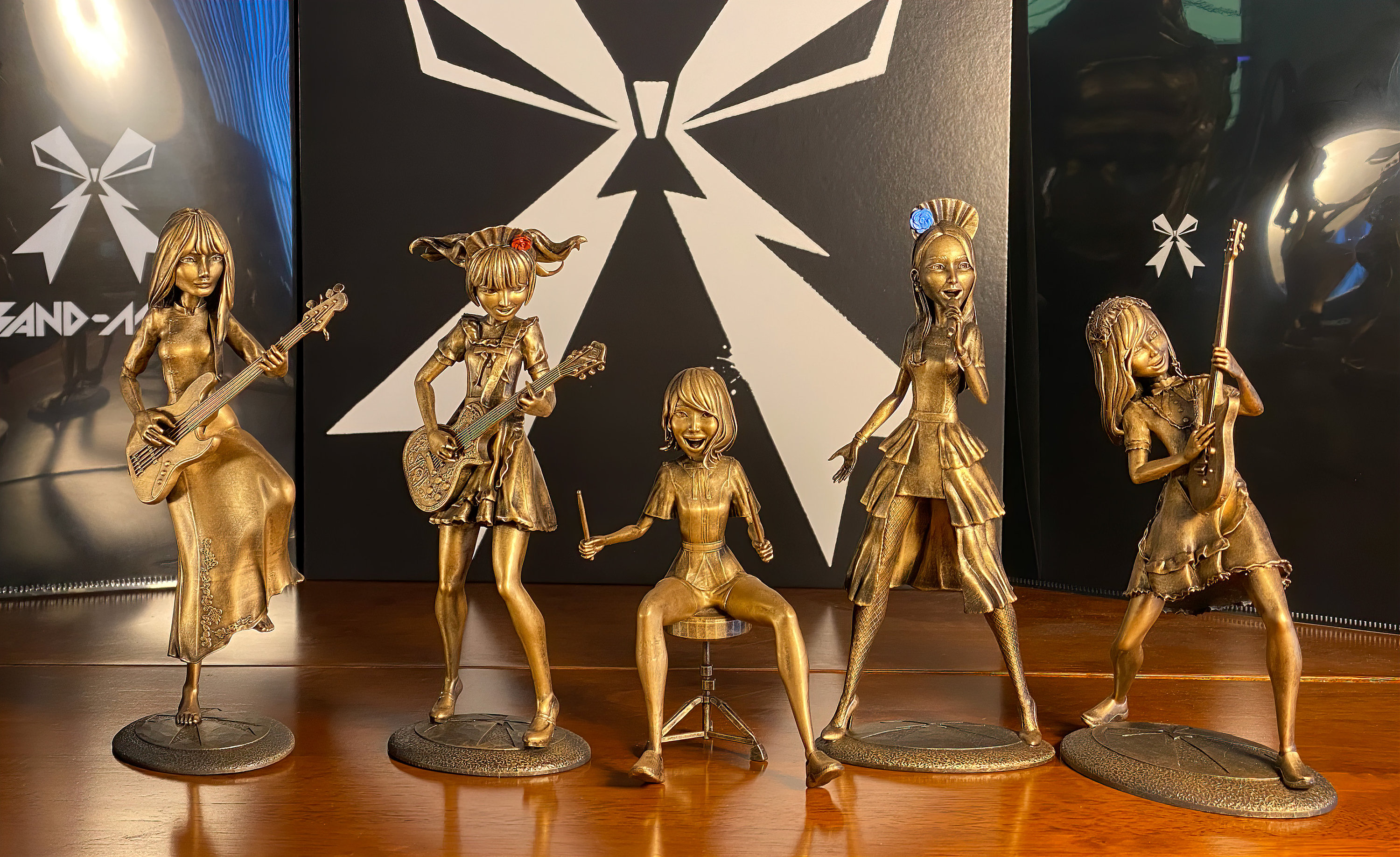 Complete Band-maid of 3D Modeled and Printed Handmade Figurines - Etsy