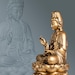 Statue of Kwan Yin, A.k.a. Bodhisattva of Compassion, Goddess of Mercy ...