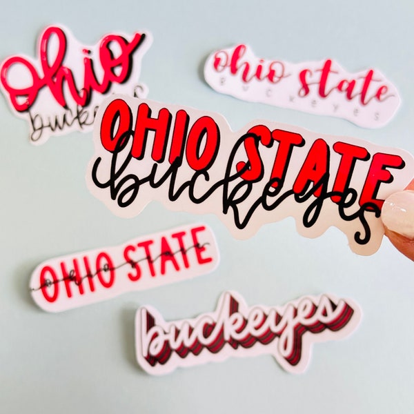 Ohio State University Stickers - Etsy