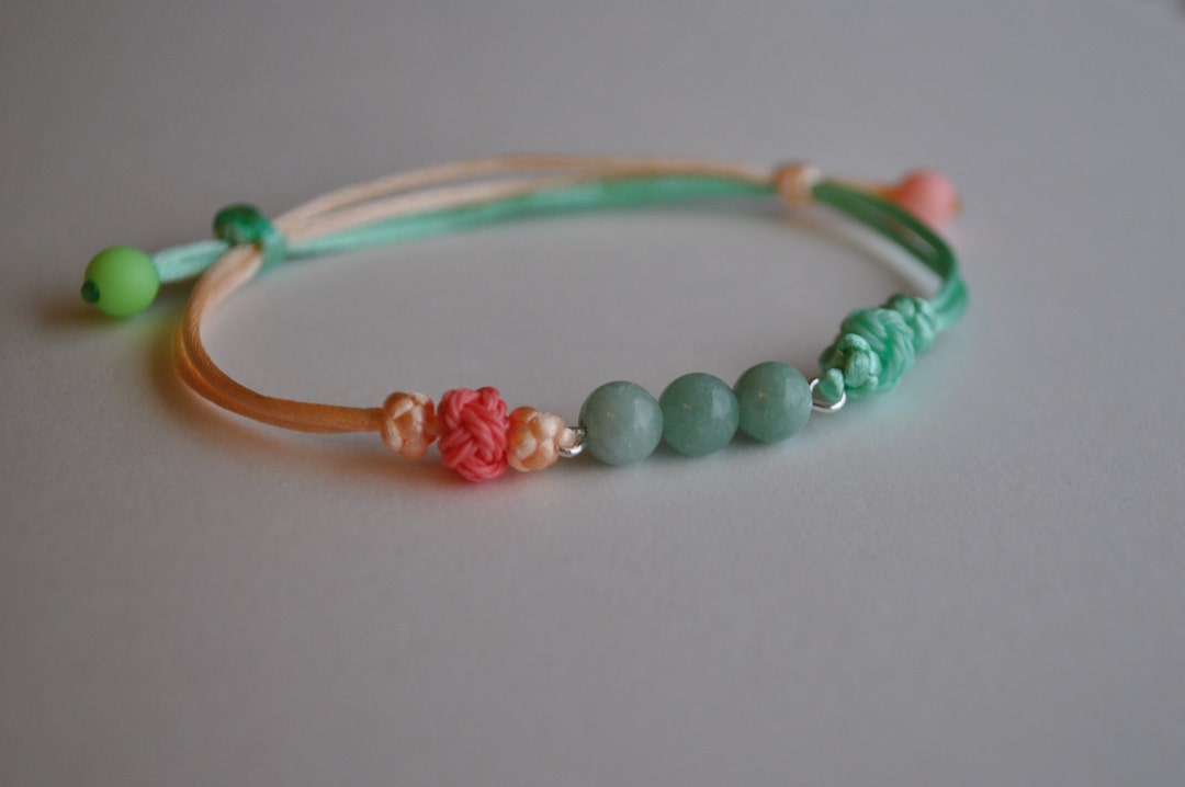 A Unique Bracelet Made With Traditional Korean Knotting-beautiful and ...