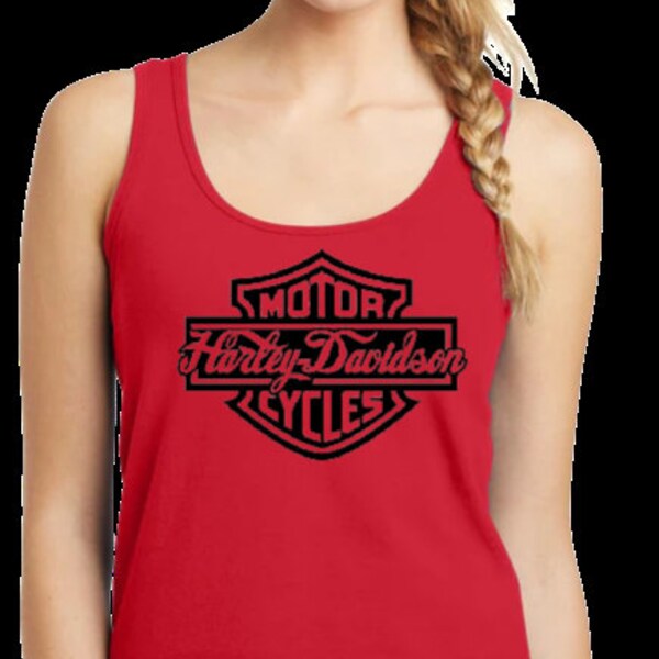 Harley Davidson Tank Top - Etsy