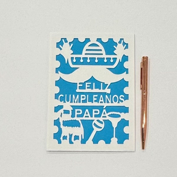 Feliz Cumpleanos Papa Birthday Card - Etsy