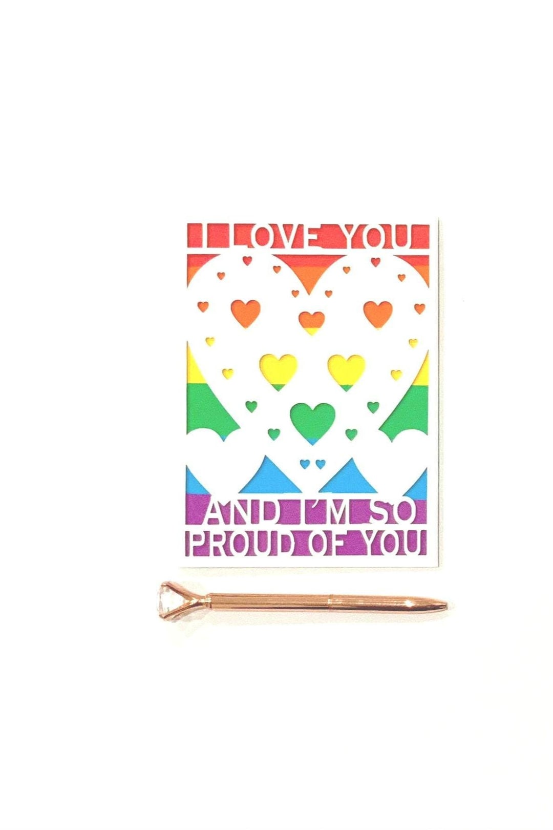 You're Loved Pride Card, Coming Out Lesbian Card, Coming Out Gay Card ...