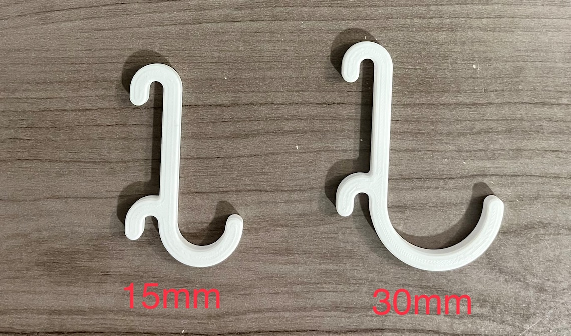 10-pack U Hook for SKADIS and UPPSPELL | Pegboard IKEA Accessory - Etsy