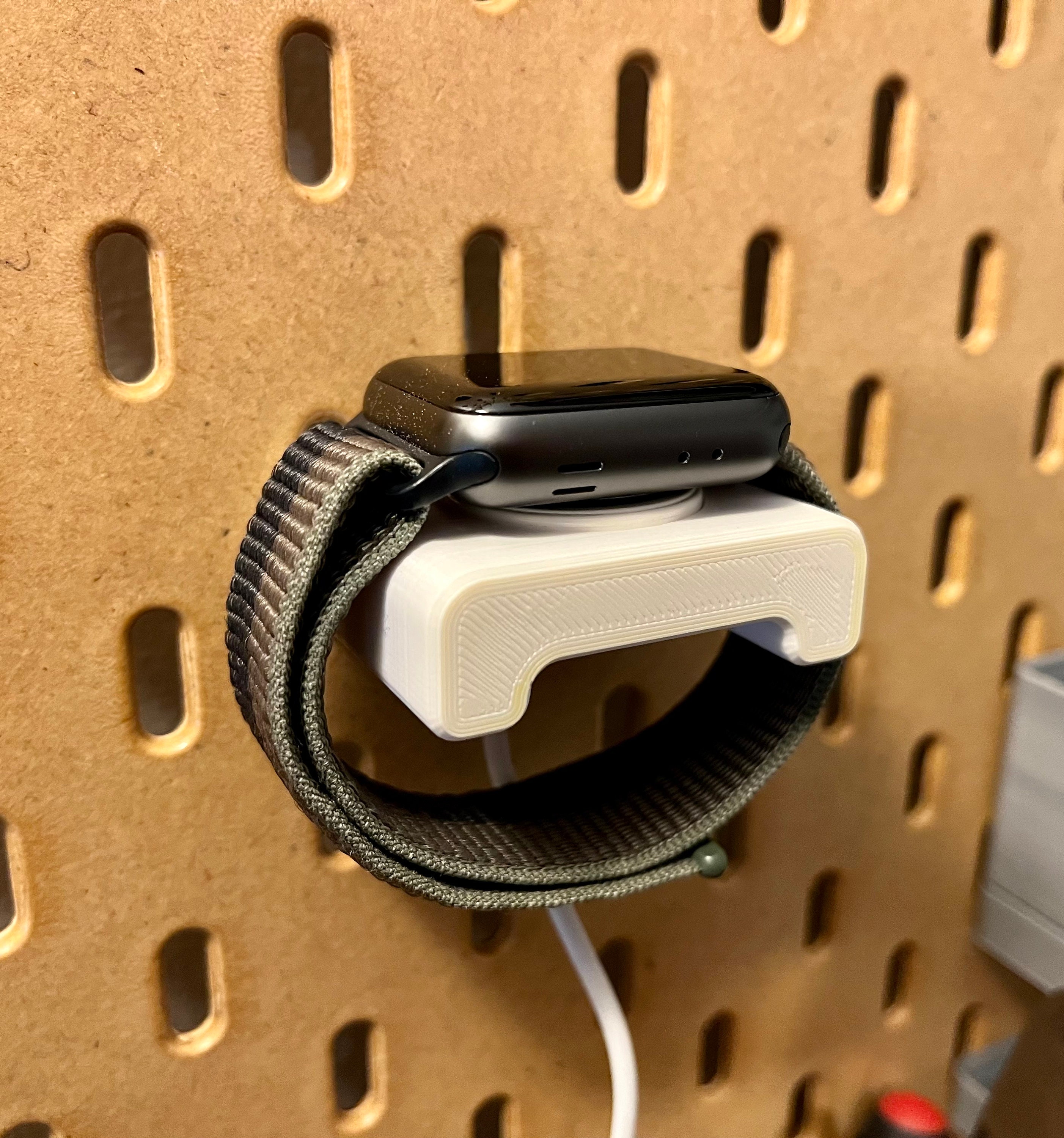Apple Watch Dock Charger Holder for IKEA SKADIS and UPPSPEL - Etsy