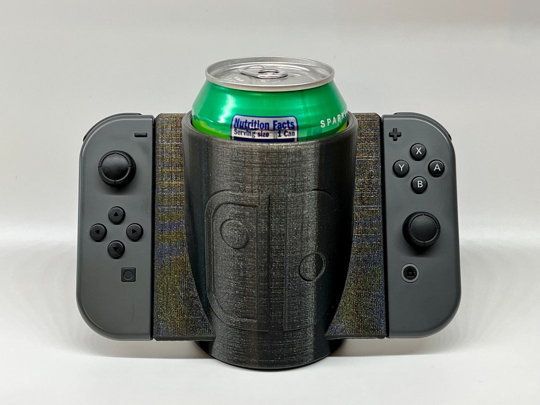 Nintendo Switch Drink Holder Joycon Grip Can Cup Accessory, Custom 3D ...