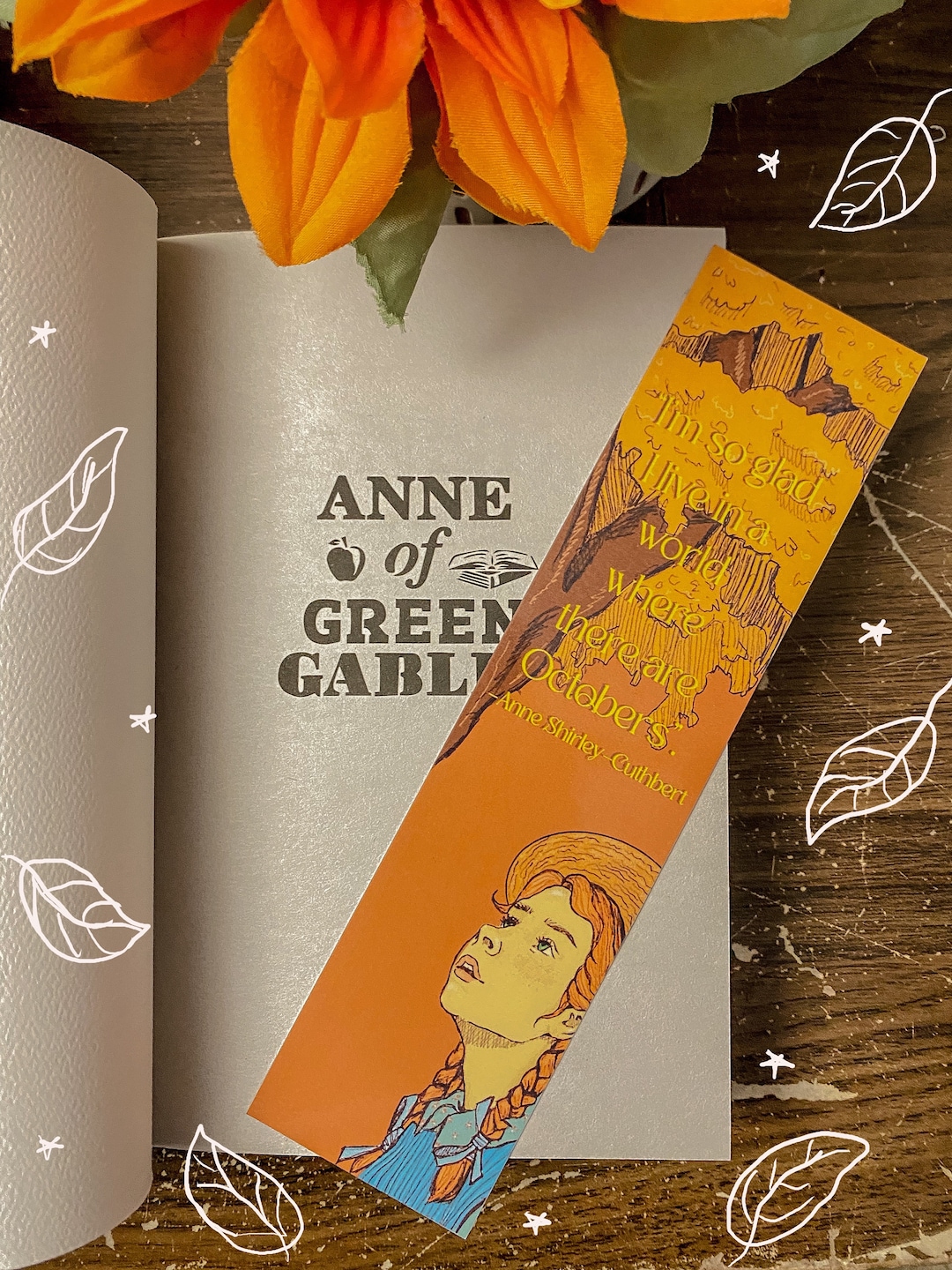 Anne of Green Gables Bookmark - Etsy