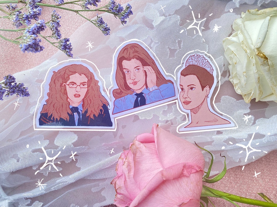 The Princess Diaries Sticker Set - Etsy