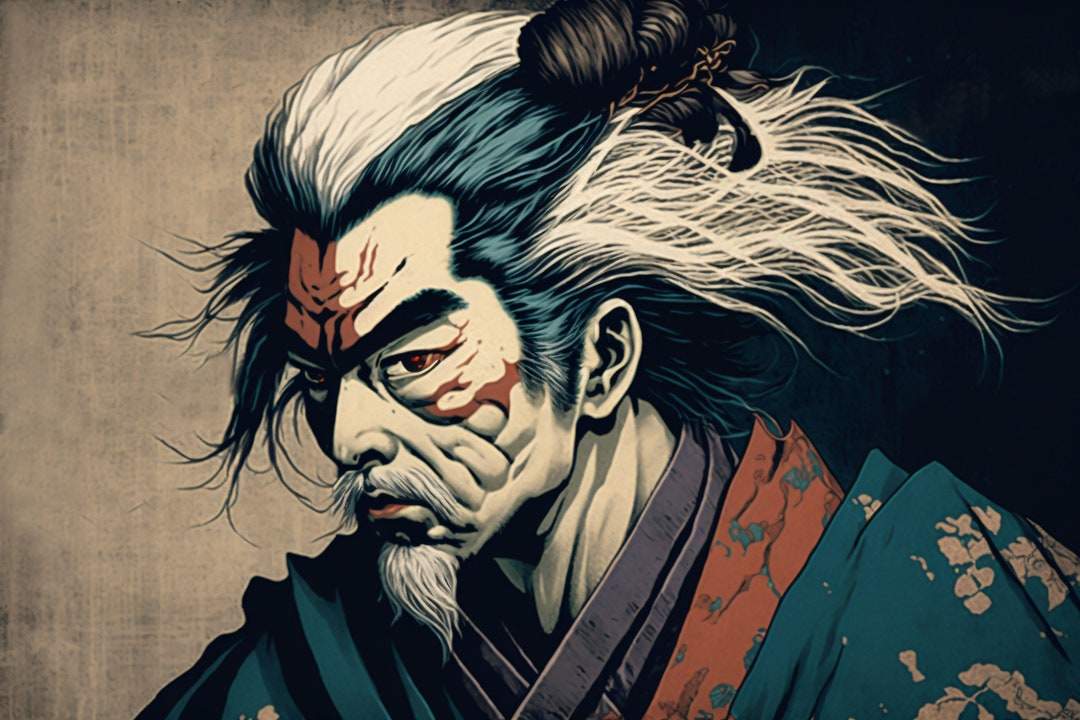 Japanese Samurai - Canvas, Metal, Acrylic, Framed, or Giclee (museum ...