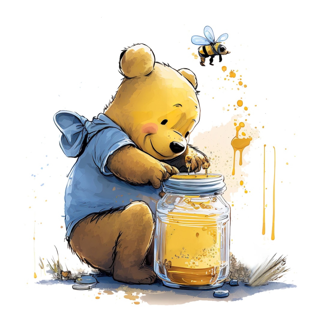 Winnie the Pooh Wall Art for Children's Room - Canvas, Metal, Acrylic ...