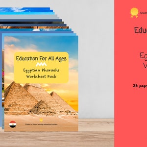 Egyptian Pharaohs Worksheet Pack | Egyptian Pharaohs Activity Pack ...