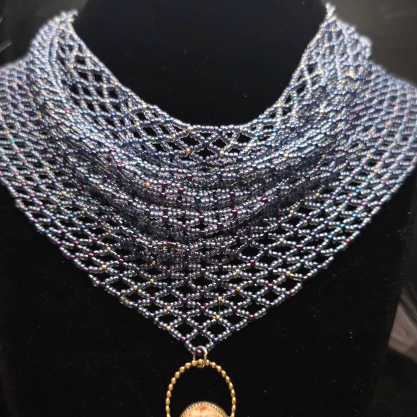 Scarf With Beads - Etsy