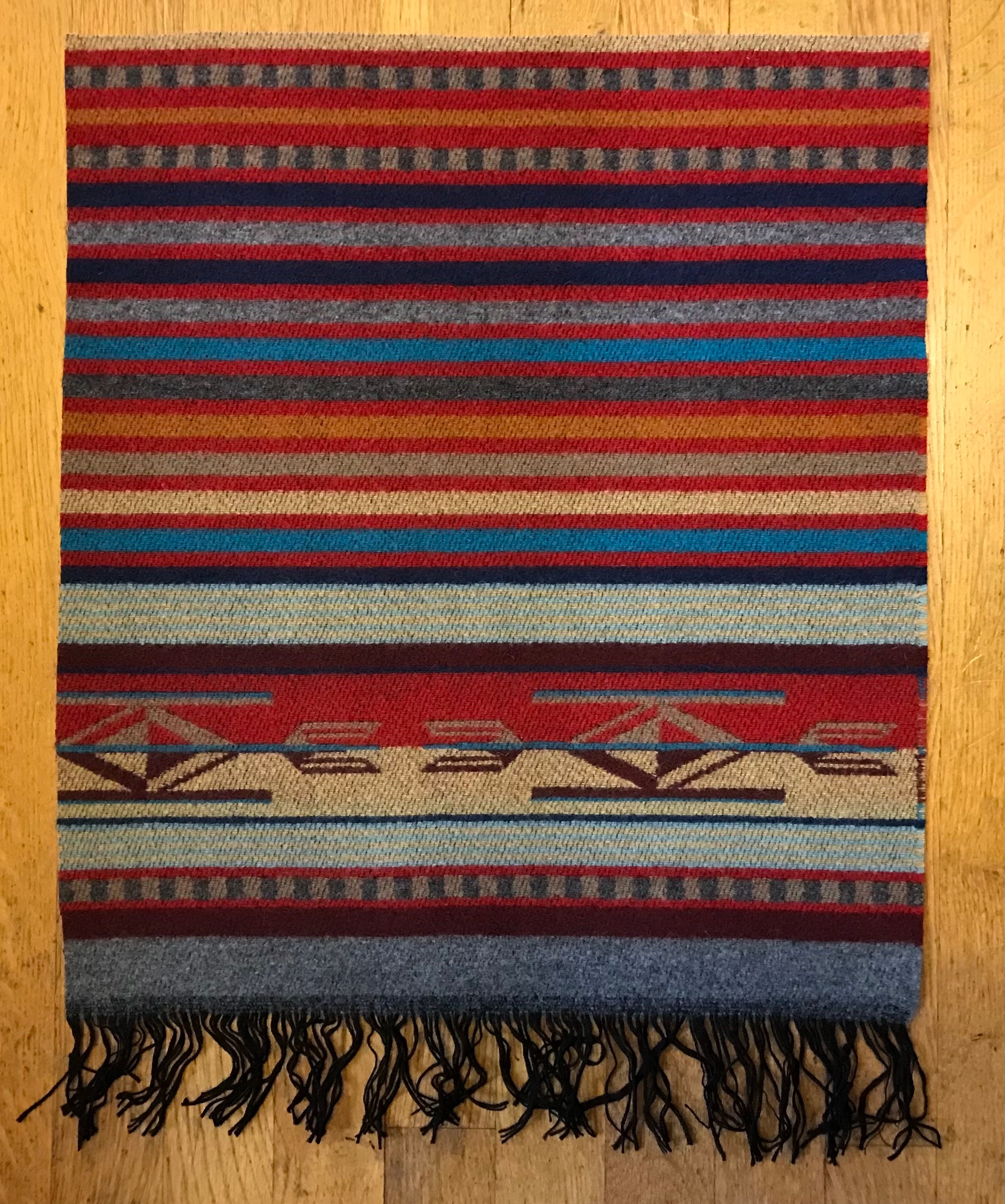 Pendleton Wool Fabric, 17 X 19.5, chimayo Design, Blanket-weight - Etsy