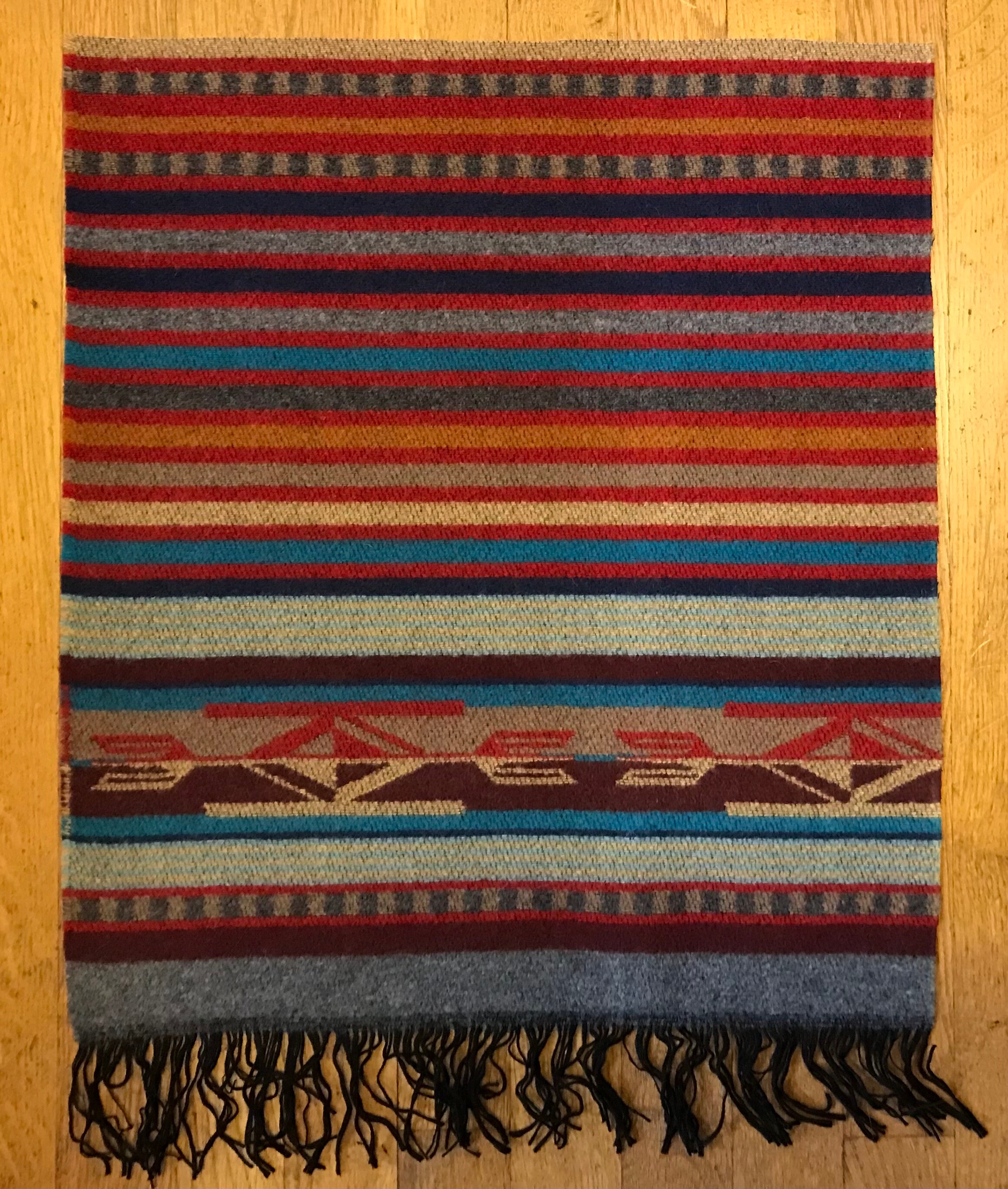 Pendleton Wool Fabric, 17 X 19.5, chimayo Design, Blanket-weight - Etsy