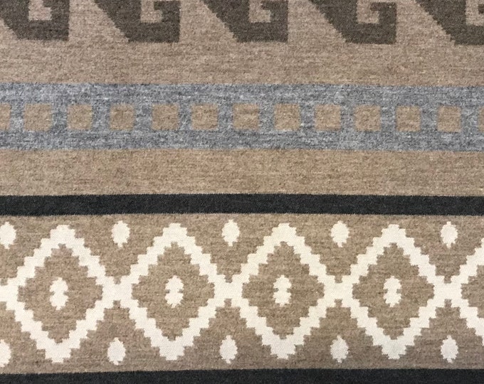 Pendleton Wool Fabric, 19” X 21.5”, Native American Design, Light ...