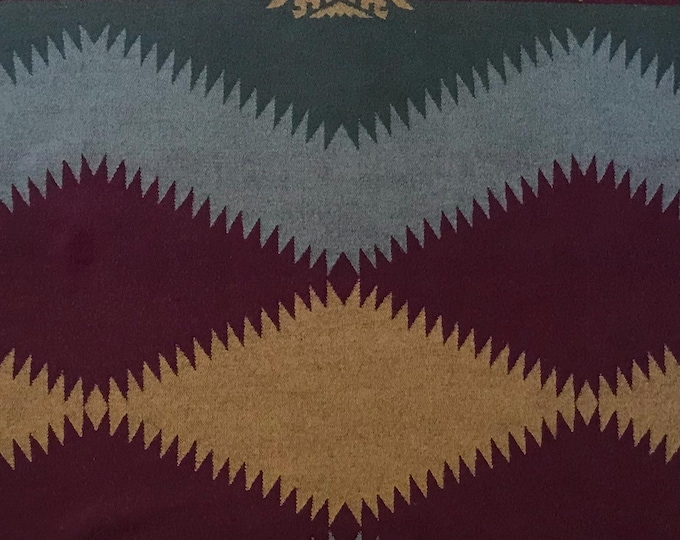 Pendleton Wool Fabric, 20” X 32”, "saguaro" Design, Light-weight - Etsy