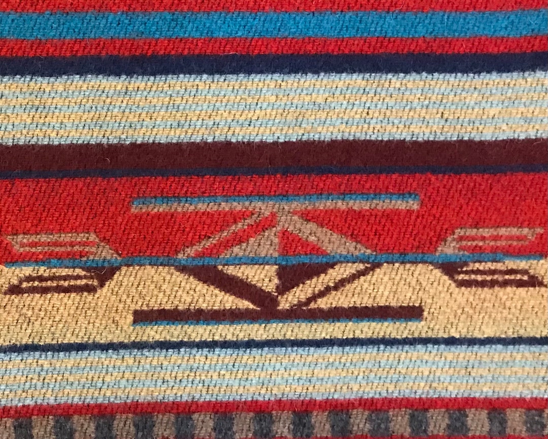 Pendleton Wool Fabric, 17 X 19.5, chimayo Design, Blanket-weight - Etsy
