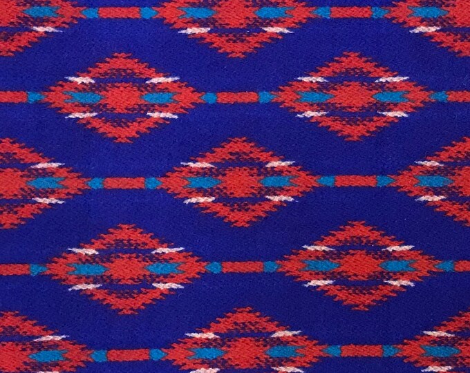 Pendleton Wool Fabric, 19” X 19”, “little Chemawa” Design, Blanket ...
