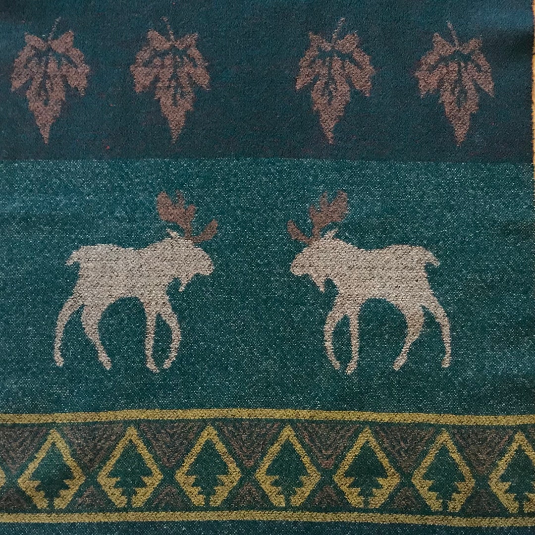 Pendleton Wool Fabric, 15” X 23”, Adirondack Design, Light-weight - Etsy
