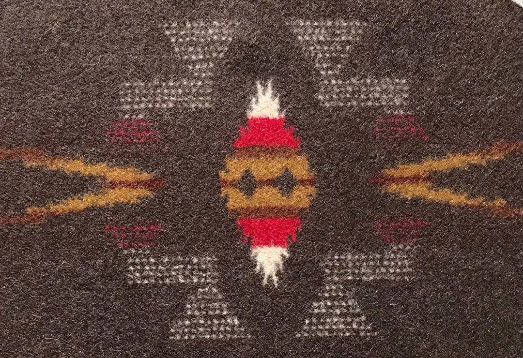 Pendleton Wool Fabric, 2 Pieces, Native American Design, Blanket-weight - Etsy