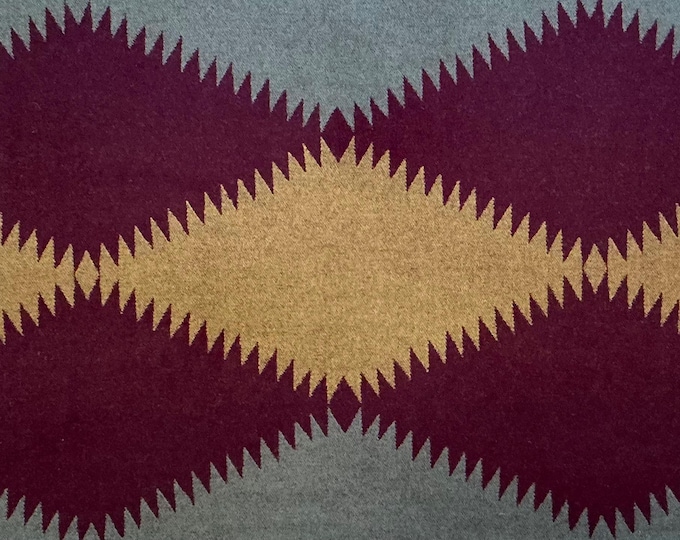Pendleton Wool Fabric, 25.5” X 32”, "saguaro" Design, Light-weight - Etsy