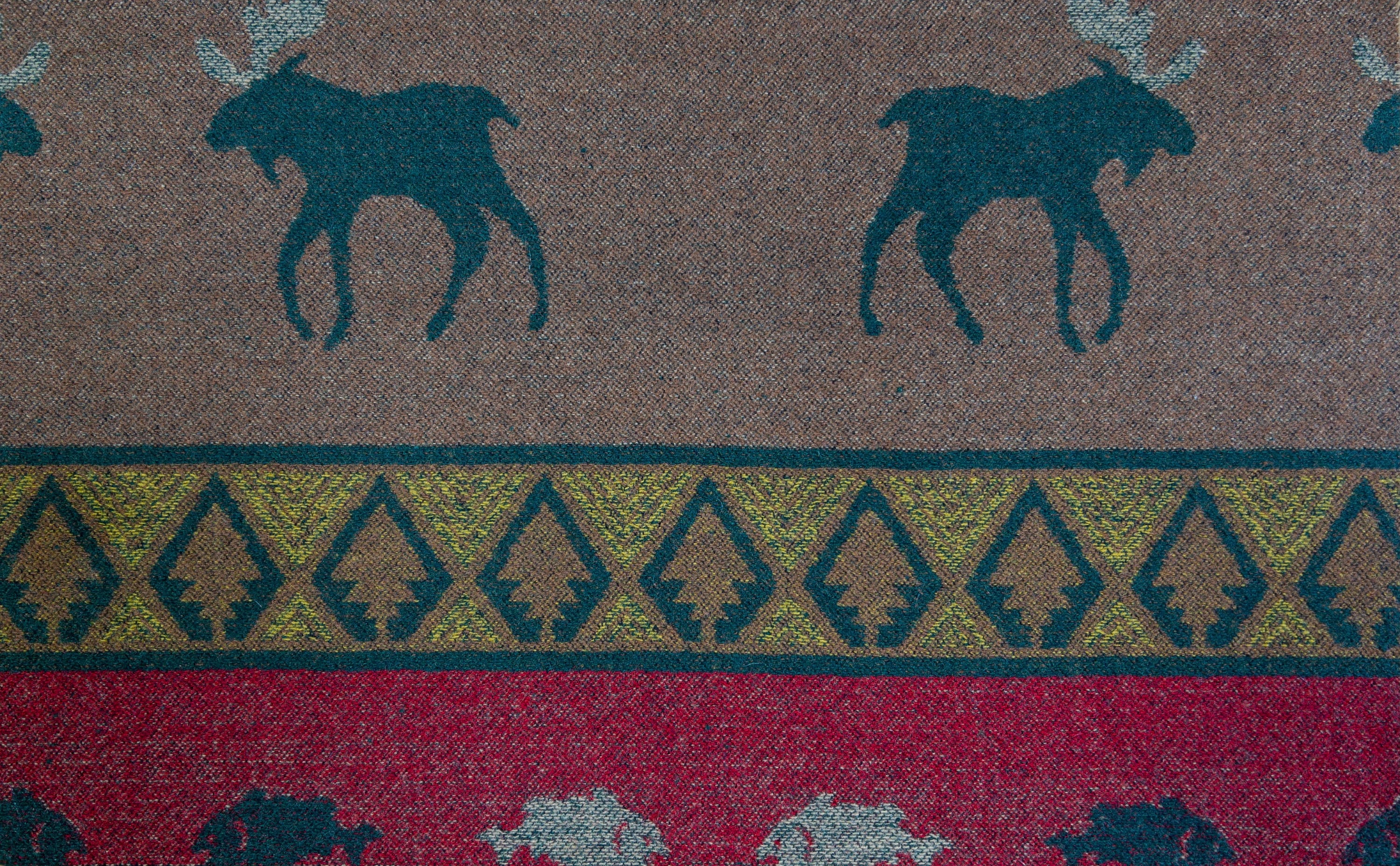 Pendleton Wool Fabric, 12 X 19, Adirondack Design, Light-weight - Etsy