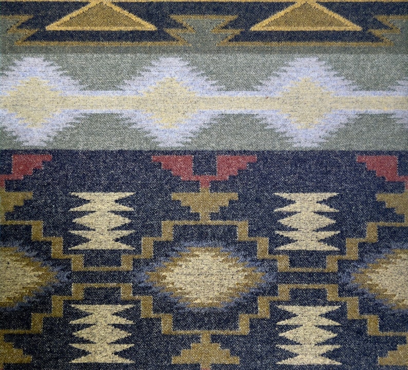 Pendleton Wool Fabric, 16” X 17.5”, Native American Design, Blanket ...